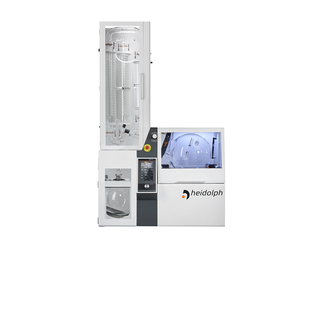 Hei-VAP Industrial with glassware A2 | Heidolph ASIA - research made easy