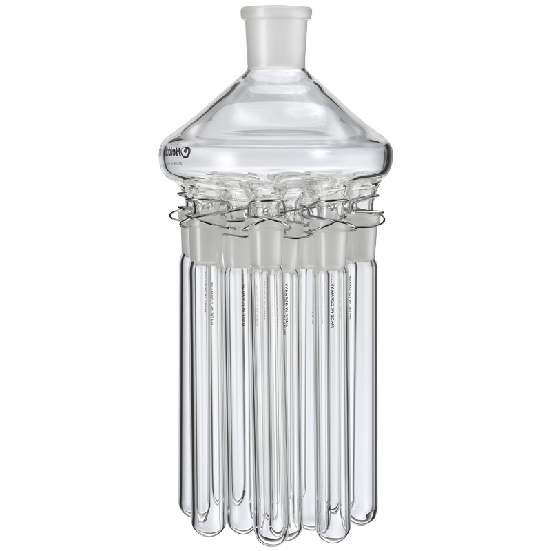 Spider with 6 distillation sleeves à 20 ml | Heidolph EMEA - research ...