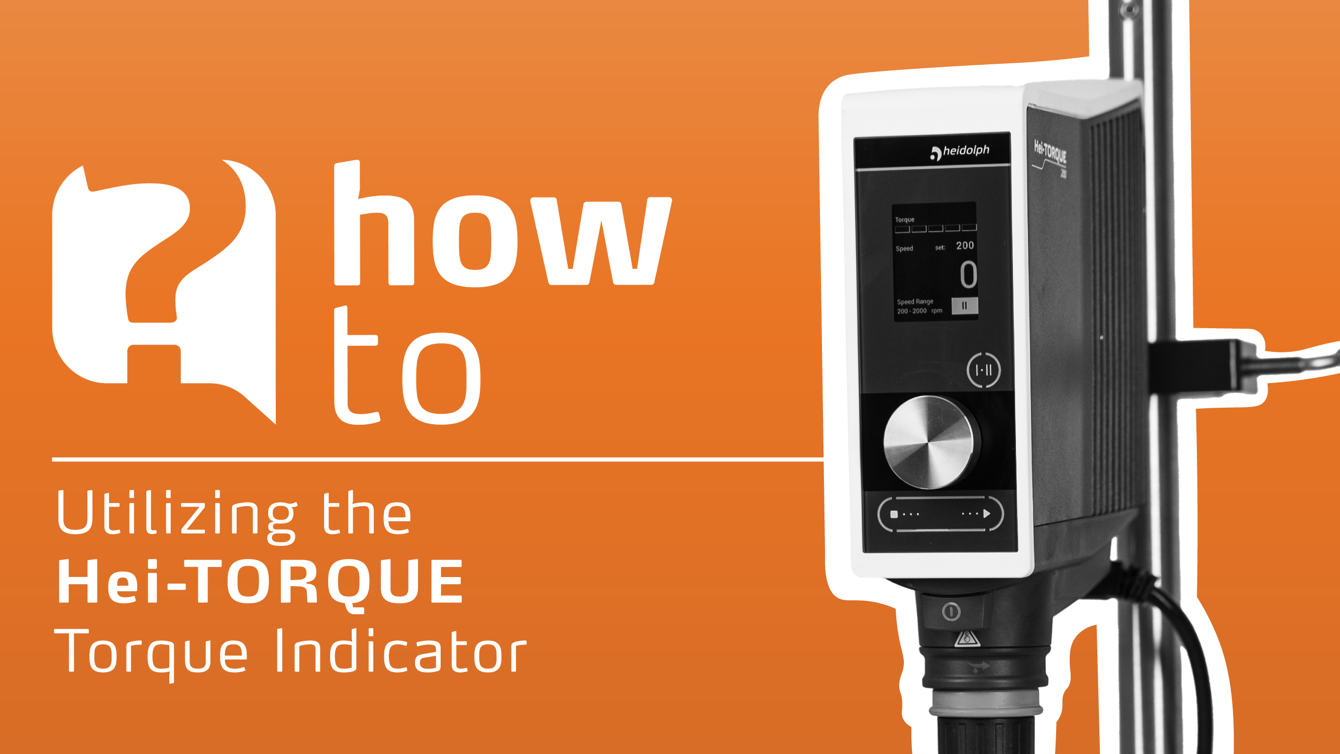 How To prevent overload (Hei-TORQUE Core) | Heidolph NA - research made ...